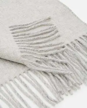 Jacquemus Logo Sciarpa - Grigio