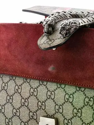 Gucci Dionysus Bag Blooms Print Gg Coated Canvas Small Shoulder Bag