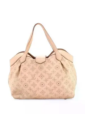 LOUIS VUITTON Cirrus Handbag Mahina Leather Pm Tote Bag