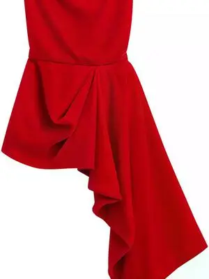 Givenchy Draped Top In Velvet With Open Back