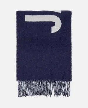 Jacquemus Sciarpa Di Lana L'echarpe - Blue