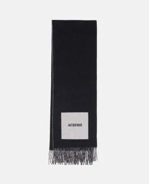 Jacquemus Rond Carre' Sciarpa - Nero