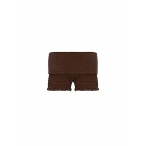 PAR Y ESCALA Knitted Mini Olo Shorts