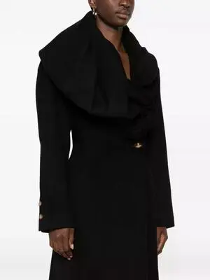 VIVIENNE WESTWOOD Marilyn Draped-collar Coat