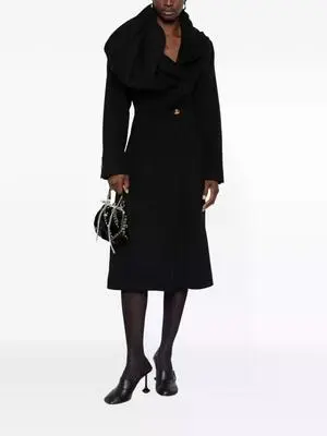 VIVIENNE WESTWOOD Marilyn Draped-collar Coat