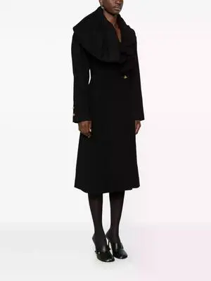 VIVIENNE WESTWOOD Marilyn Draped-collar Coat