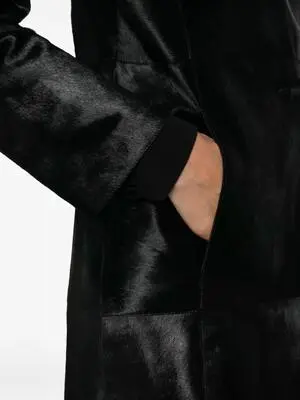 Nour Hammour Stella Lamb-hair Coat