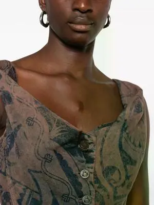 VIVIENNE WESTWOOD Monday Bizarre-print Top