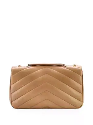 Saint Laurent Loulou Nm Matelasse Chevron Leather Medium Shoulder Bag