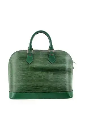 LOUIS VUITTON Vintage Alma Handbag Epi Leather Pm Satchel
