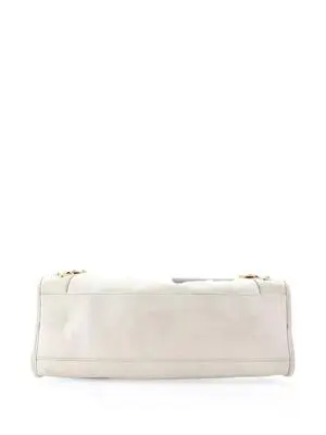 Balenciaga City Classic Metallic Edge Bag Leather Medium Satchel