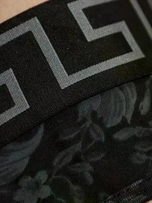 Versace Greca Barocco-print Briefs