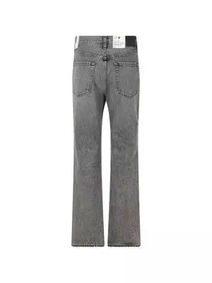 Citizens Of Humanity 90's French High-rise Straight-leg Jeans - Grey