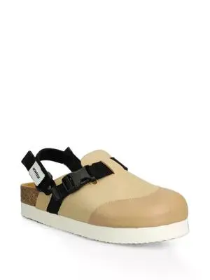 Novesta Buckle-strap Flat Mules