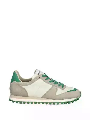 Novesta Marathon Suede-panelled Sneakers - Neutrals
