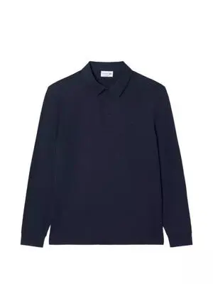 Lacoste Logo-patch Long-sleeve Polo Shirt