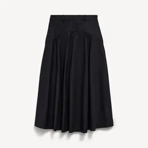 Balenciaga A-line Cotton Skirt