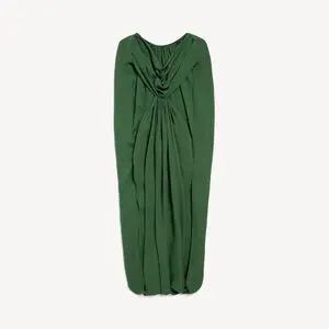 Balenciaga Draped Cape Dress