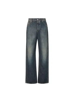Fendi Long Jeans - Blue