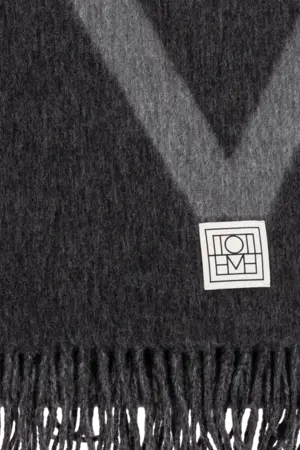 TOTEME Patterned Wool Scarf