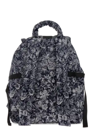 GANNI Floral Motif Backpack