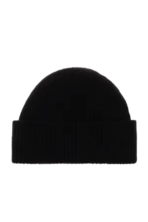 AMI Paris Wool Beanie With Sewn Logo