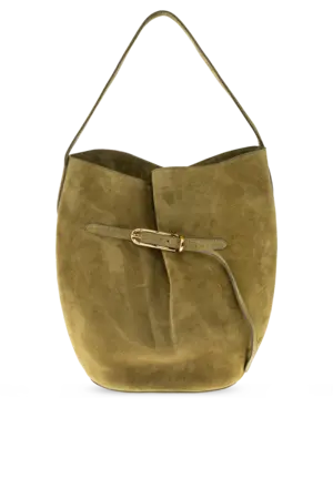 LIFFNER Suede ‘bucket’ Bag Green