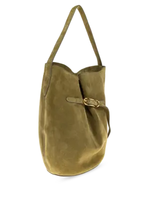 LIFFNER Suede ‘bucket’ Bag - Green