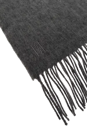 BY MALENE BIRGER Wool Scarf ‘turtla - Grey