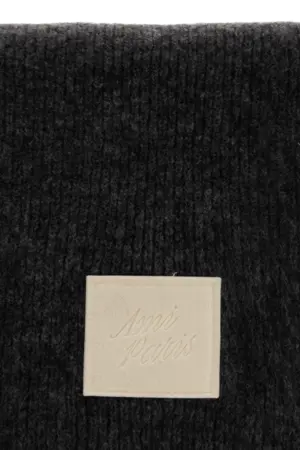 AMI Paris Scarf With Sewn Logo