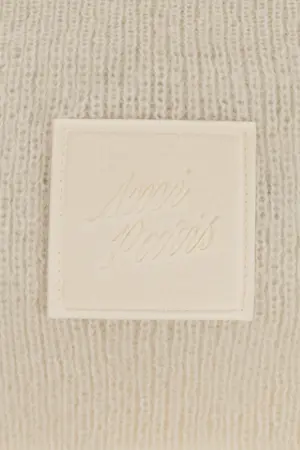 AMI Paris Scarf With Sewn-on Logo
