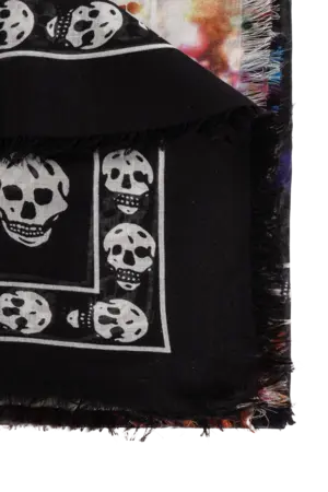 Alexander McQueen Scarf With A Distinctive Skull Motif