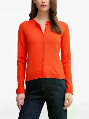 Sisley Long-sleeve Cardigan - Orange