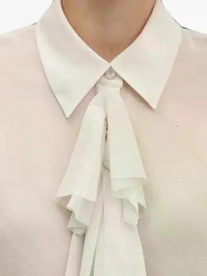 Sisley Ruffled Collared Blouse