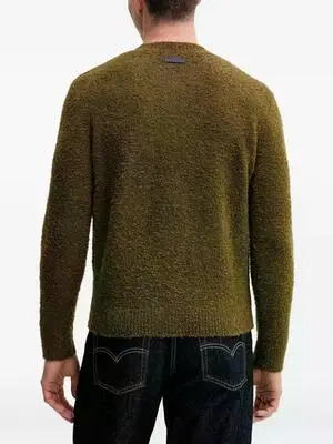 Sisley Textured Long-sleeved Sweater