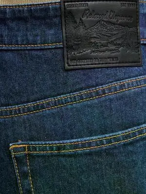 Sisley Logo-patch Slim-fit Jeans