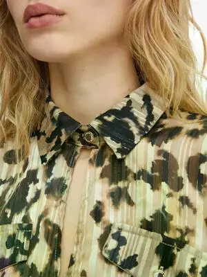 MORGAN Animal-print Shirt