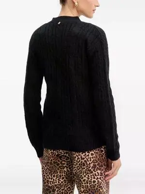 SILVIAN HEACH Valbuena Cable-knit Button Cardigan