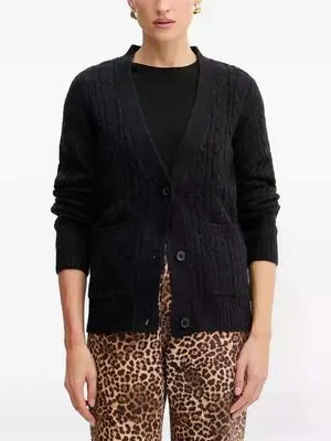 SILVIAN HEACH Valbuena Cable-knit Button Cardigan