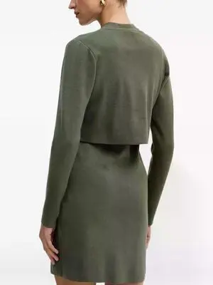 MORGAN Layered-detail Mini Dress
