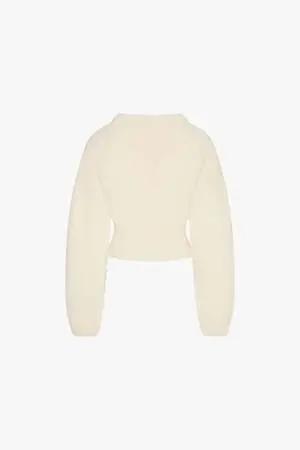 SAME Knit Barrel Sweater - Cream