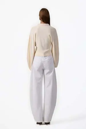 SAME Knit Barrel Sweater - Cream