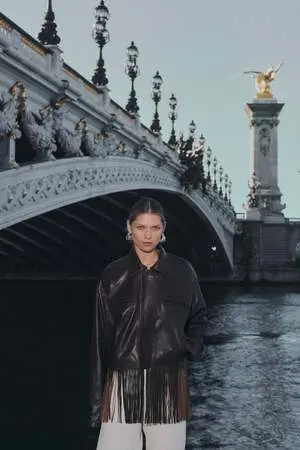 SAME The Fringe Leather Jacket