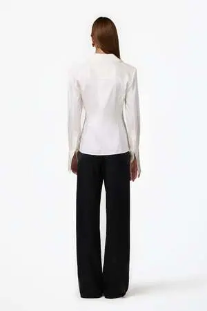 SAME Tailored Silk Blouse