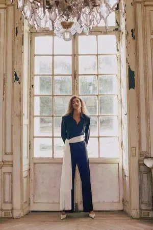 SAME Tailored Silk Blouse