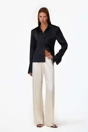 SAME Tailored Silk Blouse