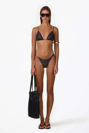 SAME Stone Strap Triangle Top