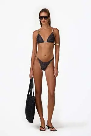 SAME Stone Strap Triangle Top