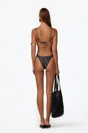 SAME Stone Strap Triangle Top