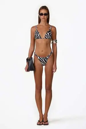 SAME Stone Strap Triangle Top